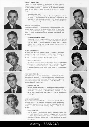 The 1961 Whigrean yearbook offers a thorough record of Edina-Morningside High’s academic year ...