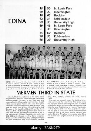 The 1961 Whigrean yearbook from Edina-Morningside High School offers a detailed overview of ...