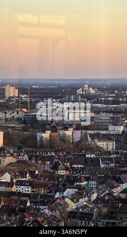 Cologne skyline at Sunset during spring time Stock Photo - Alamy