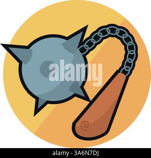 cartoon medieval mace Stock Vector Image & Art - Alamy