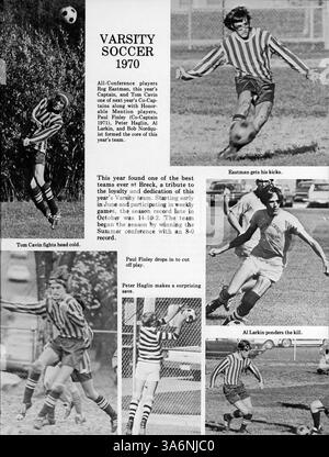 The 1971 Breck Mustang Yearbook captures the significant events of the ...