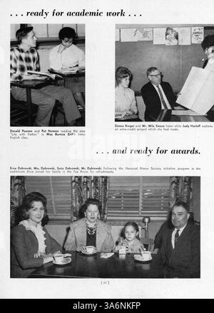 This 1961 'Tradewind' yearbook documents the 1960-1961 school year ...