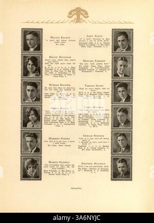 The 1928 Edison Yearbook provides a visual and written record of ...