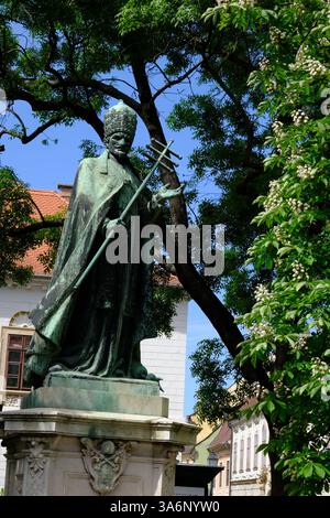 Statue of Pope Innocent XI Stock Photo - Alamy