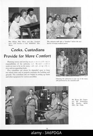 This 1964 high school yearbook documents student life, athletics ...