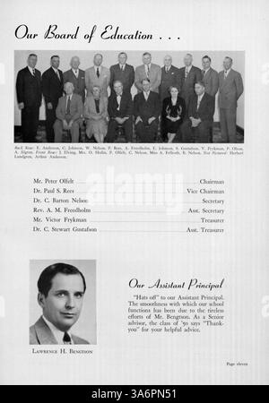 Minnehaha Academy's 1950 Antler yearbook captures the key moments and events of the 1949-1950 ...