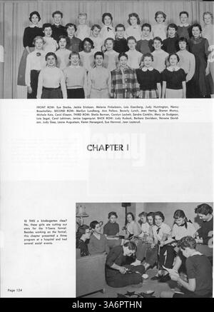 The 1956 edition of Polaris 56, North High School’s yearbook, captures ...