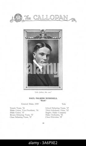 The 1917 edition of Blake School's 'Callopan' yearbook includes ...