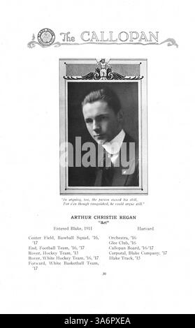 This 1917 'Callopan' yearbook from Blake School highlights the school’s ...