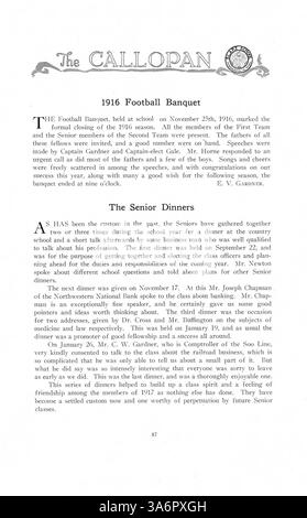 Blake Yearbook 1917, The Callopan, highlights students, teachers ...