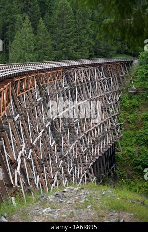 The Big Trestle is a large bridge structure often used for railway ...