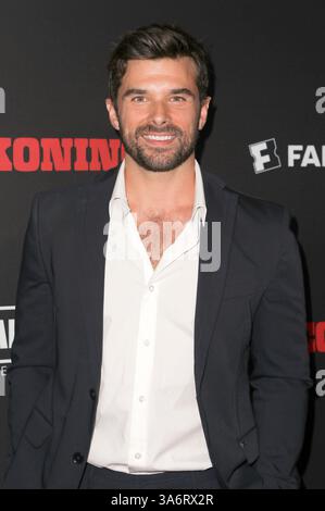 Josh Swickard bei der Premiere des Kinofilms Day of Reckoning im Steven ...