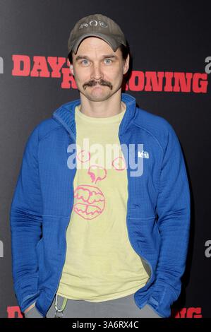 Travis Hammer bei der Premiere des Kinofilms 'Day of Reckoning' im ...