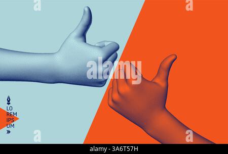 nice hands together like friendship symbol Stock Vector Image & Art - Alamy