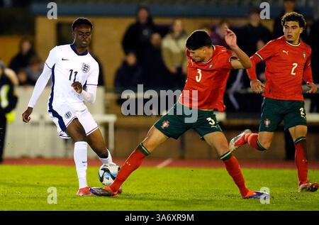 England's Tyrique George during the UEFA European Under-21 Championship ...