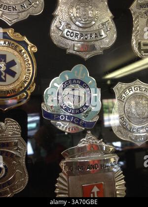 Jan. 28, 2014 - Philadelphia, PA, USA - A Philadelphia police badge ...