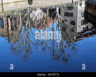 RECORD DATE NOT STATED houses of petit France as mirror finish of the ...
