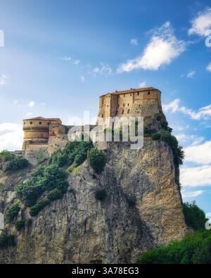 The fortress of San Leo, Rimini province, Emilia Romagna, Italy, Europe ...