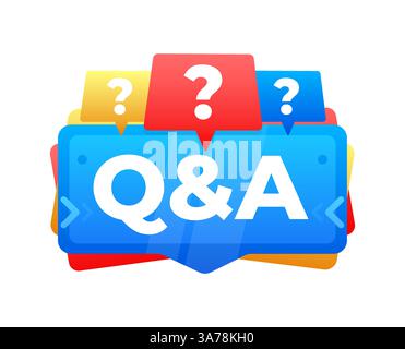 Bubble question marks. And the answers to them. The concept of ...