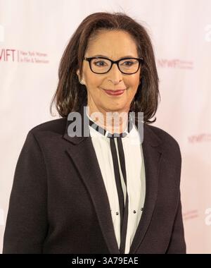 Amy Entelis attends the New York Women In Film & Television's 45th ...