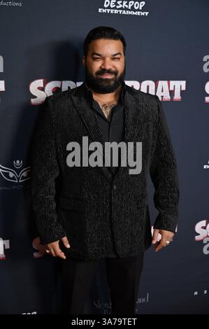 Adrian Dev attends the arrivals of the Los Angeles Premiere of “NO OTHER CHOICE” at The Academy ...