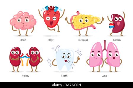 Medical heart cartoon characters include cardiologist, cardiac surgeon ...