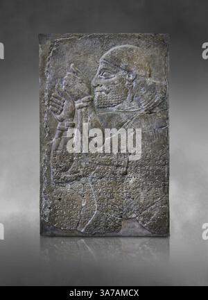 Stone panel from the Palace of Ashurnasirpal II, Nimrud Palace Reliefs ...