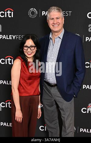 Yahlin Chang und Eric Tuchman beim Screening der Hulu Serie The Handmaid s Tale: Der Report der ...