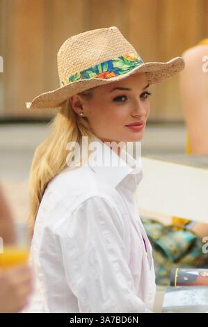 Miami, United States. 17th Jan, 2026. Miami Hurricanes players play a ...