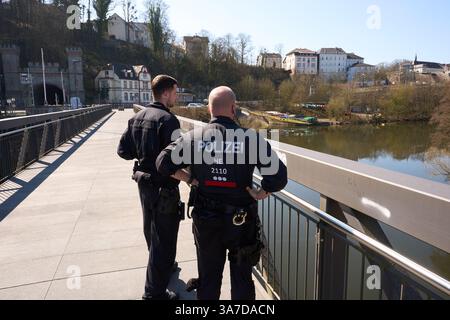 Weilburg, Germany. 27th Mar, 2025. Dr. Johannes Hanisch, Mayor of ...