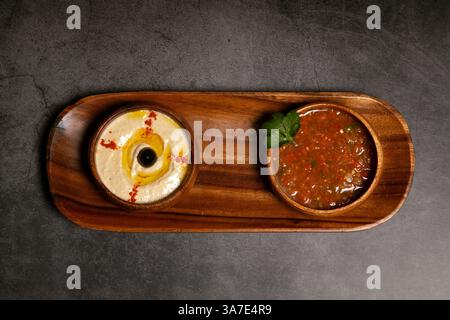 Hummus & Bisbas - at the family-owned restaurant at Yemen Heaven at 98 ...