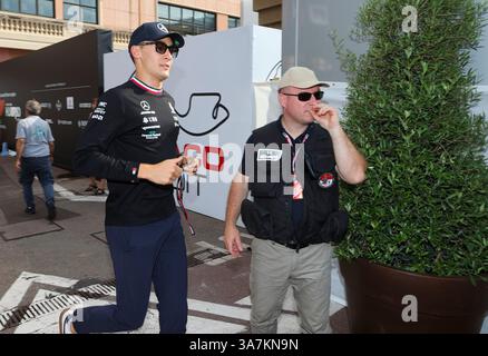 George Russell (Mercedes-AMG Petronas F1 Team, United Kingdom, #63) in ...