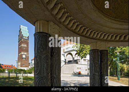Swan Temple by Albin Mueller, Tower, Wedding Tower by Joseph Maria ...