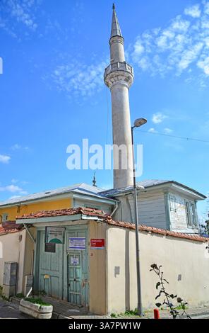 Located in Istanbul, Turkey, the Abbas Aga Mosque was built in the 16th ...
