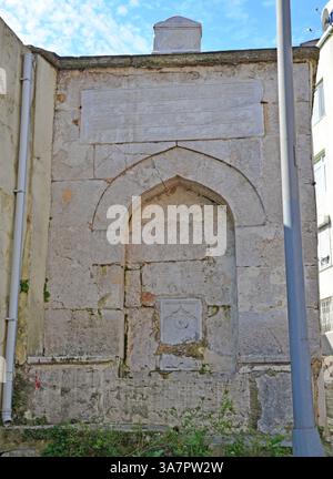 Located in Istanbul, Turkey, the Abbas Aga Mosque was built in the 16th ...