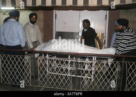 NEW DELHI, INDIA - NOVEMBER 17: Fisherman fishing in the toxic foam of ...