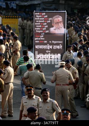 MUMBAI, INDIA - NOVEMBER 17: Shiv Sena (UBT) Aditya Thackeary offering ...