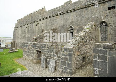 Murrisk Cemetery and abbey ruins Augustinian Friars Stock Photo - Alamy