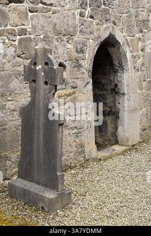 Murrisk Cemetery and abbey ruins Augustinian Friars Stock Photo - Alamy