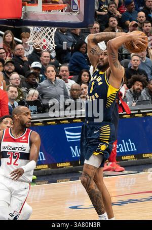 Indiana Pacers forward Obi Toppin (1) and guard Ben Sheppard (26 ...