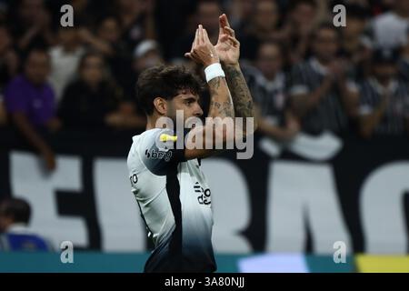 Yuri Alberto of Corinthians during the match against Cruzeiro in the ...