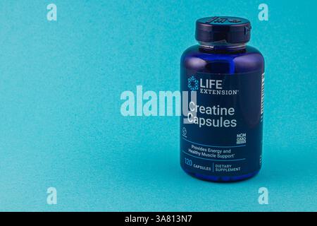 Container of creatine Stock Photo - Alamy