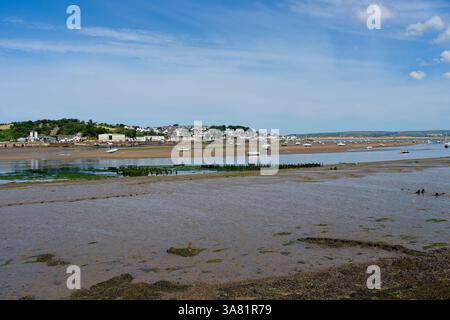 Instow England - 20 June 2024 - Town of Appledore across the River ...
