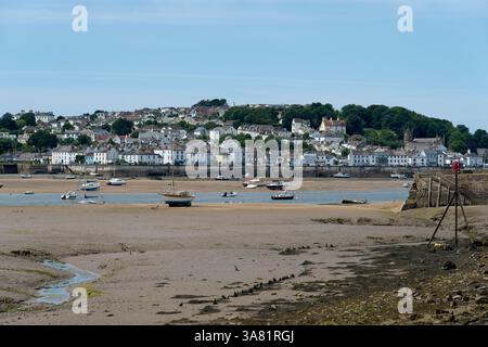 Instow England - 20 June 2024 - Town of Appledore across the River ...