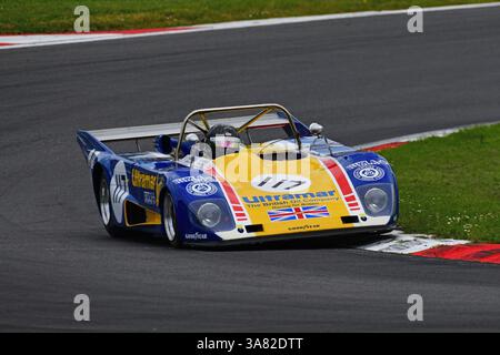 James Claridge, Lola T296, Masters Sports Cars Legends, two races over ...