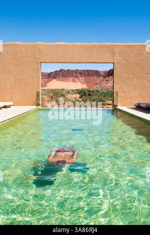 Swimming pool of Dar Tantora The House Hotel, a renovated original ...