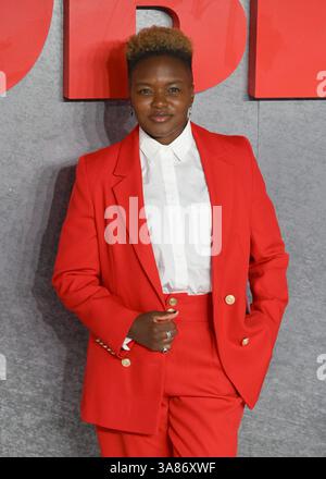 Nicola Adams attends "MobLand" Global Premiere at the Odeon Luxe ...