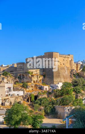 Castle of Massafra, Italy Stock Photo - Alamy