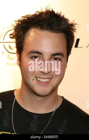 16 August 2006 - Hollywood, California. Aaron Carter and Nick Carter ...