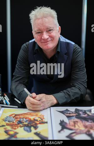 Leipzig, Germany. 28th Mar, 2025. Singer and TV presenter Inka Bause ...